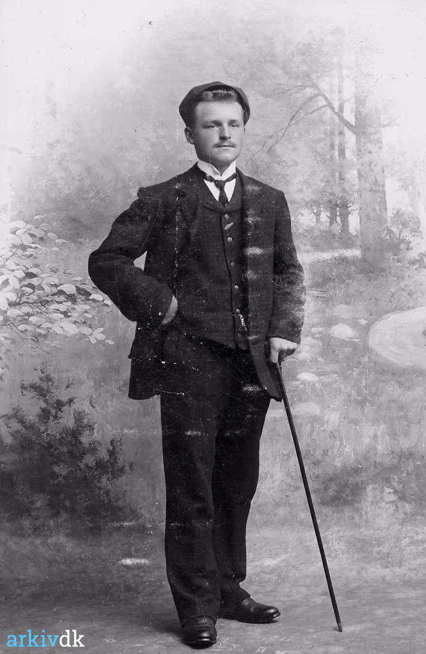arkiv.dk | Anders Goldenbeck ca. 1920.