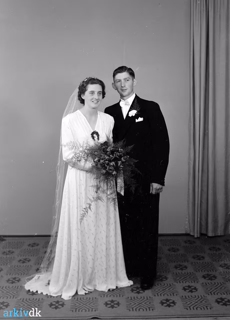 arkiv.dk | Christian Larsen og hustru, Maare