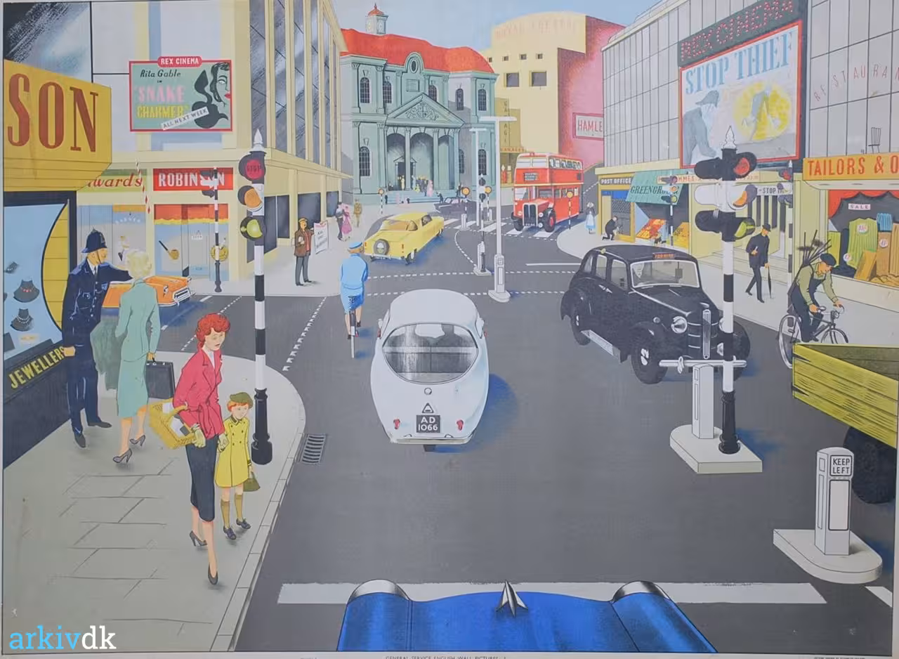 arkiv.dk | Engelsk: Trafik i engelsk by