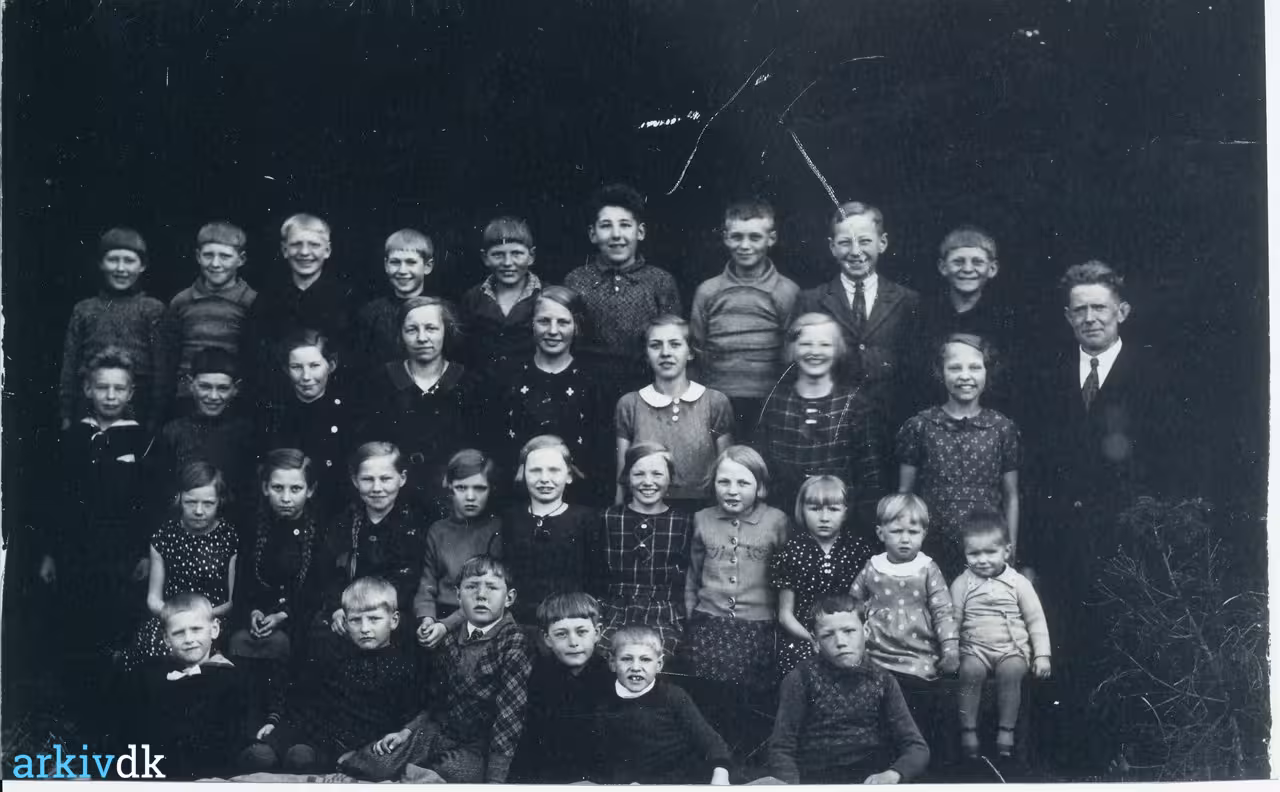 arkiv.dk | Skolebillede, Vr. Torsted skole