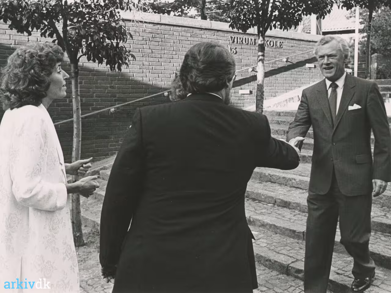 arkiv.dk | Fint besøg på Virum Skole