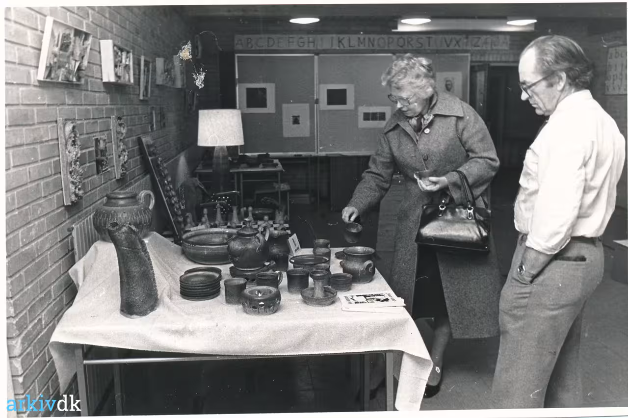 arkiv.dk | Udstilling på Virring Skole