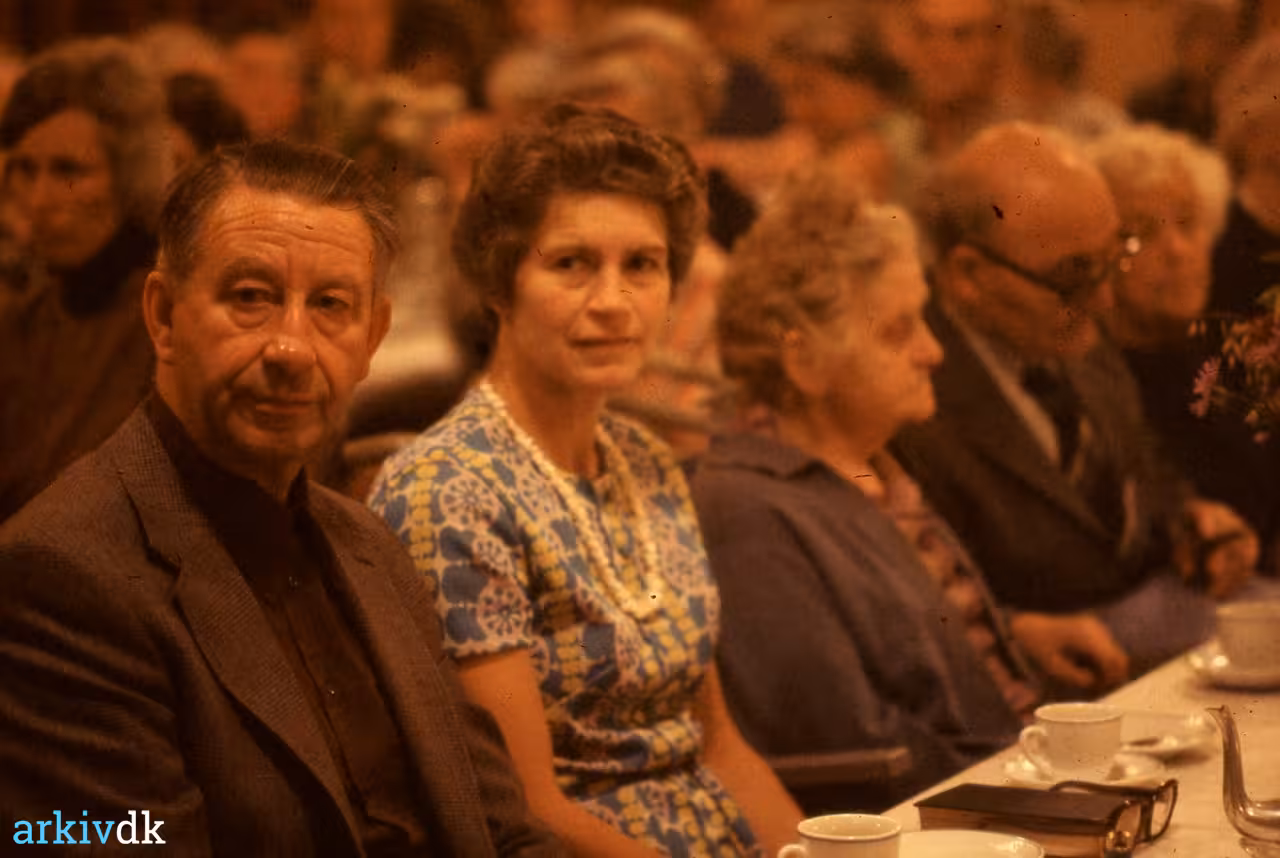 arkiv.dk | David & Inger (Inger Davids) Larsen, Marta & Jens Andersen og Adda Møller