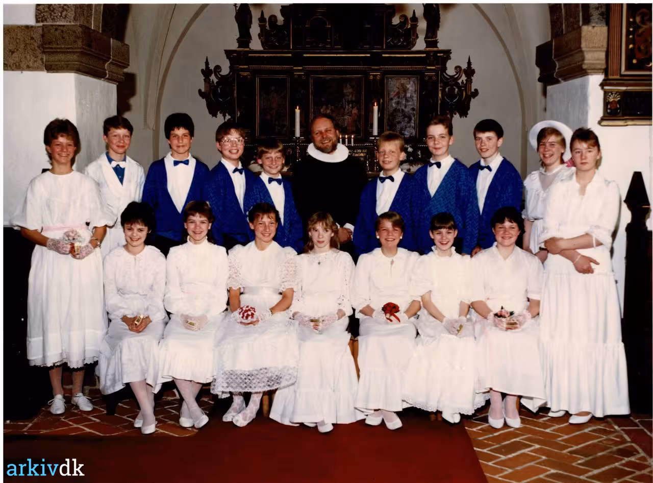 arkiv.dk | Konfirmander 1986