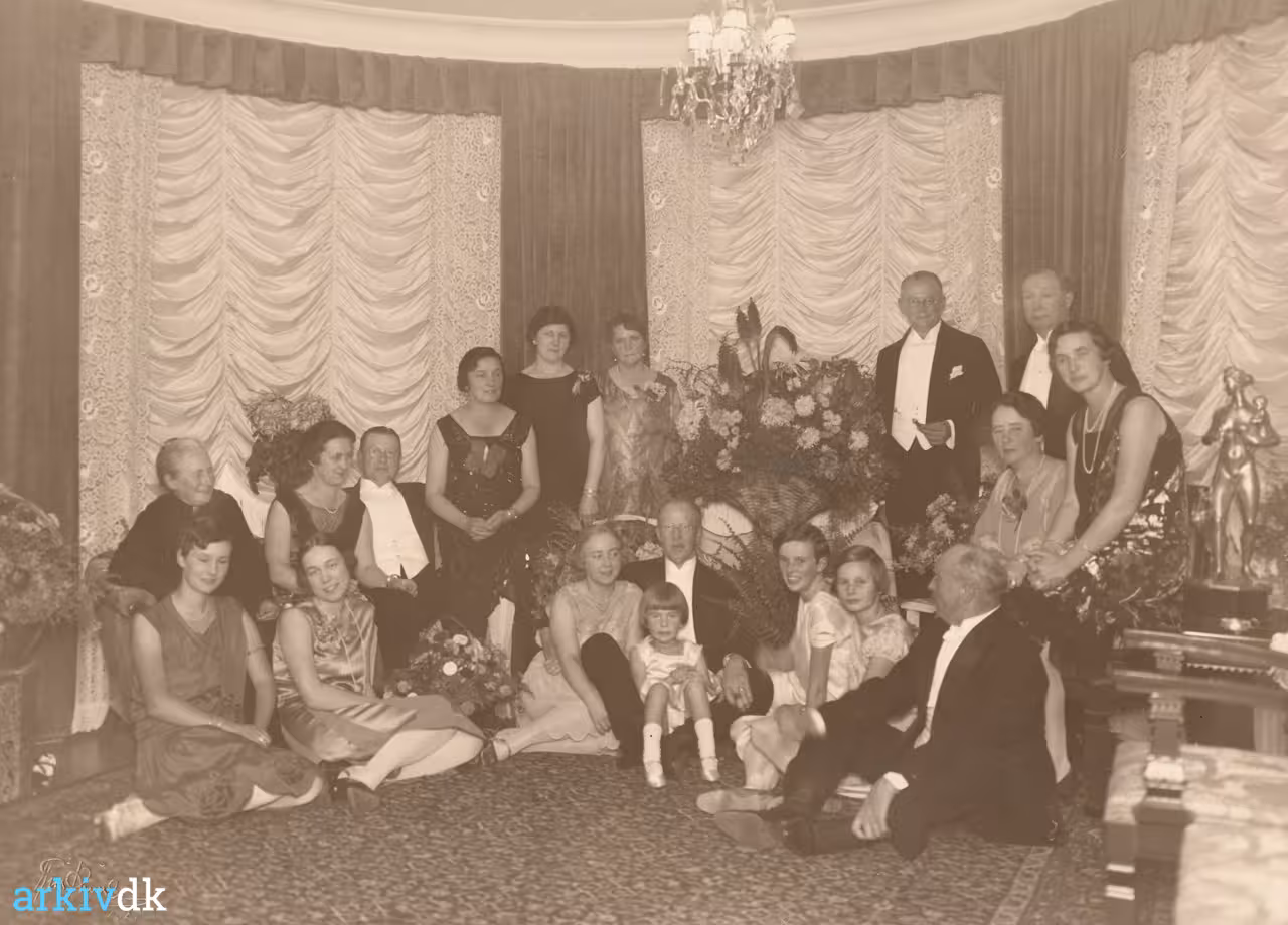 arkiv.dk | Familien Sjørup-Jørgensen, 1927