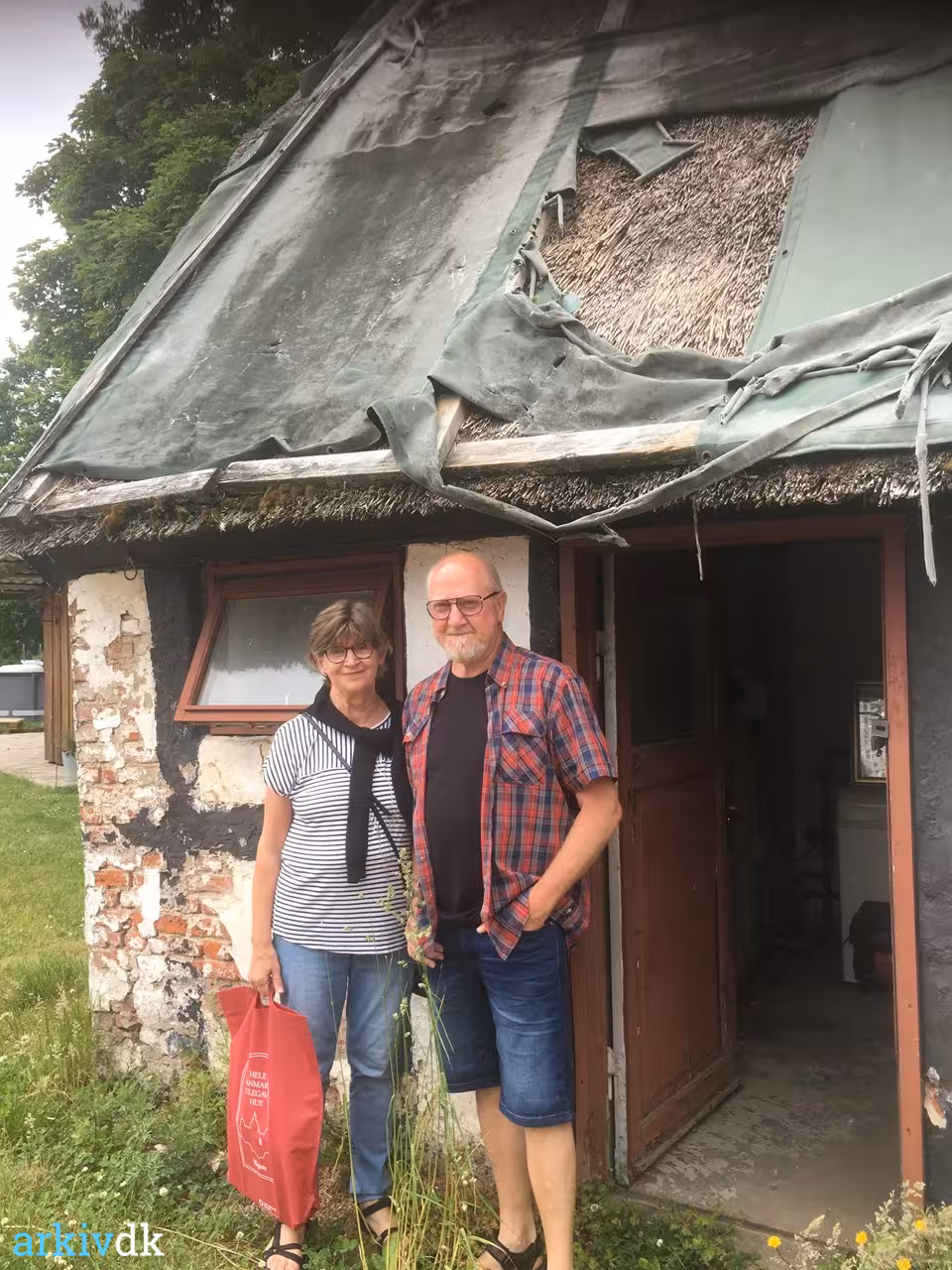 arkiv.dk | Mikkelsen familie sammenkomst på Majlund,sommeren 2021