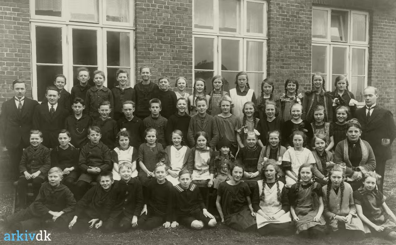 arkiv.dk | Vojens Skole, elevbillede
