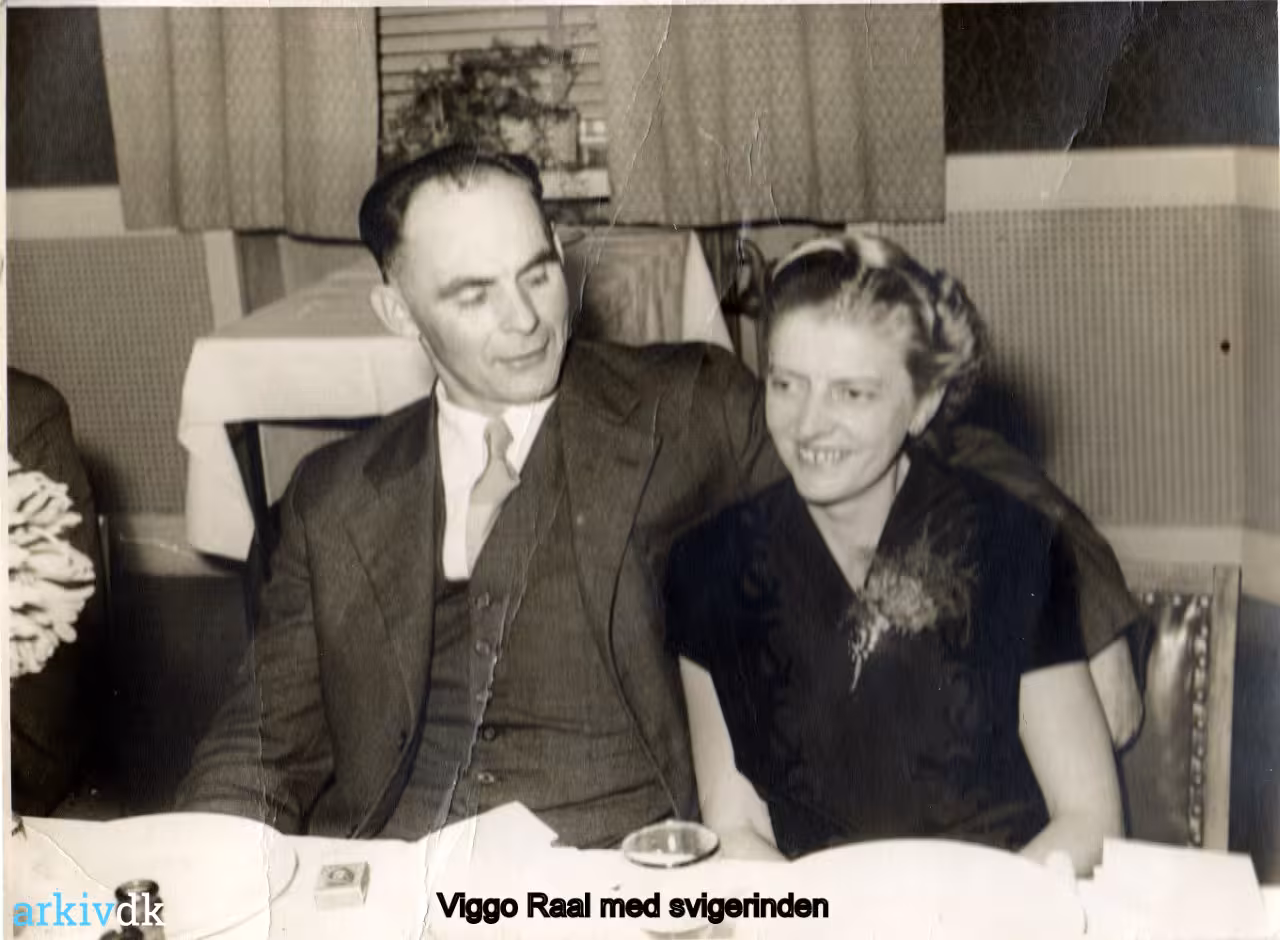 arkiv.dk | Viggo Raal og Simonia Raal