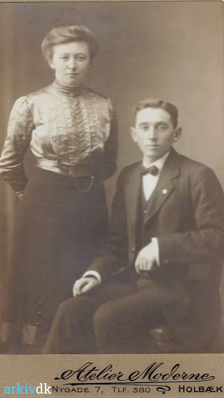 arkiv.dk | Marie og Lars Peter Jørgensen.