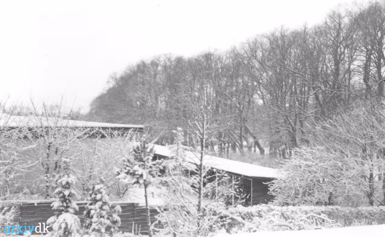 arkiv.dk | Ringsted Mælkeforsyning I/S Jyllandsgade 8 Vinterbillede