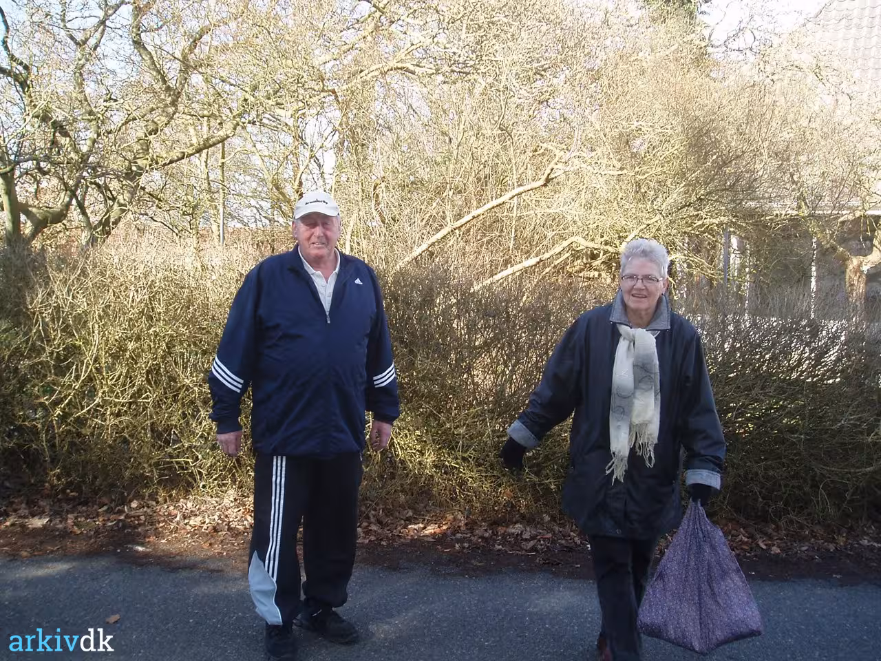 arkiv.dk | Kate og Knud Foss Hansen, Skrillinge, Kauslunde, 2014.