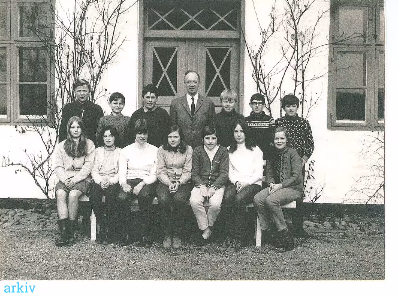 arkiv.dk | Konfirmation Tingsted 1969 - 20. april - konfirmander