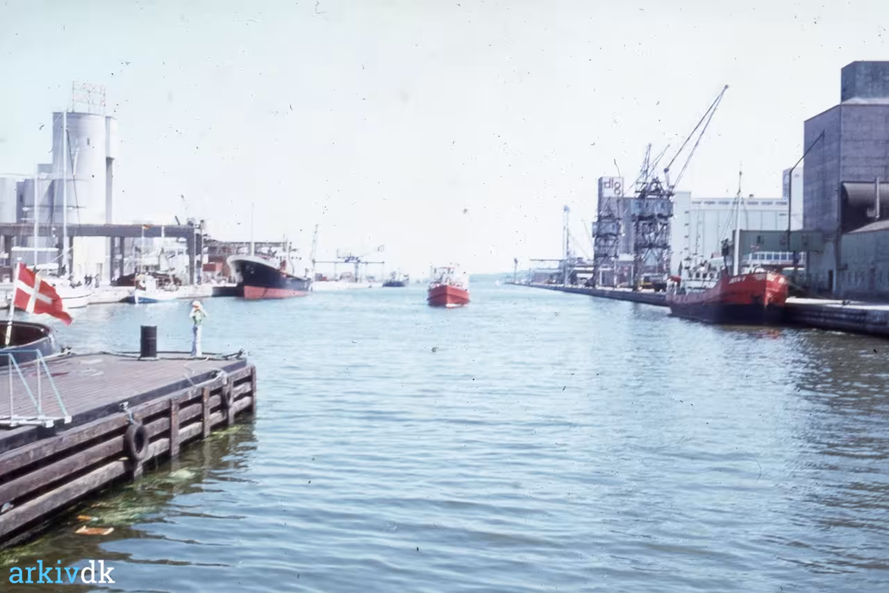 arkiv.dk | Vejle Havn, 1977