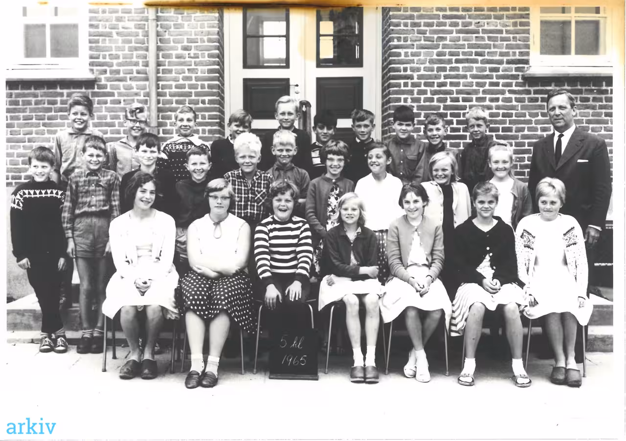 arkiv.dk | 5. klasse Sdr. Kongerslev 1965