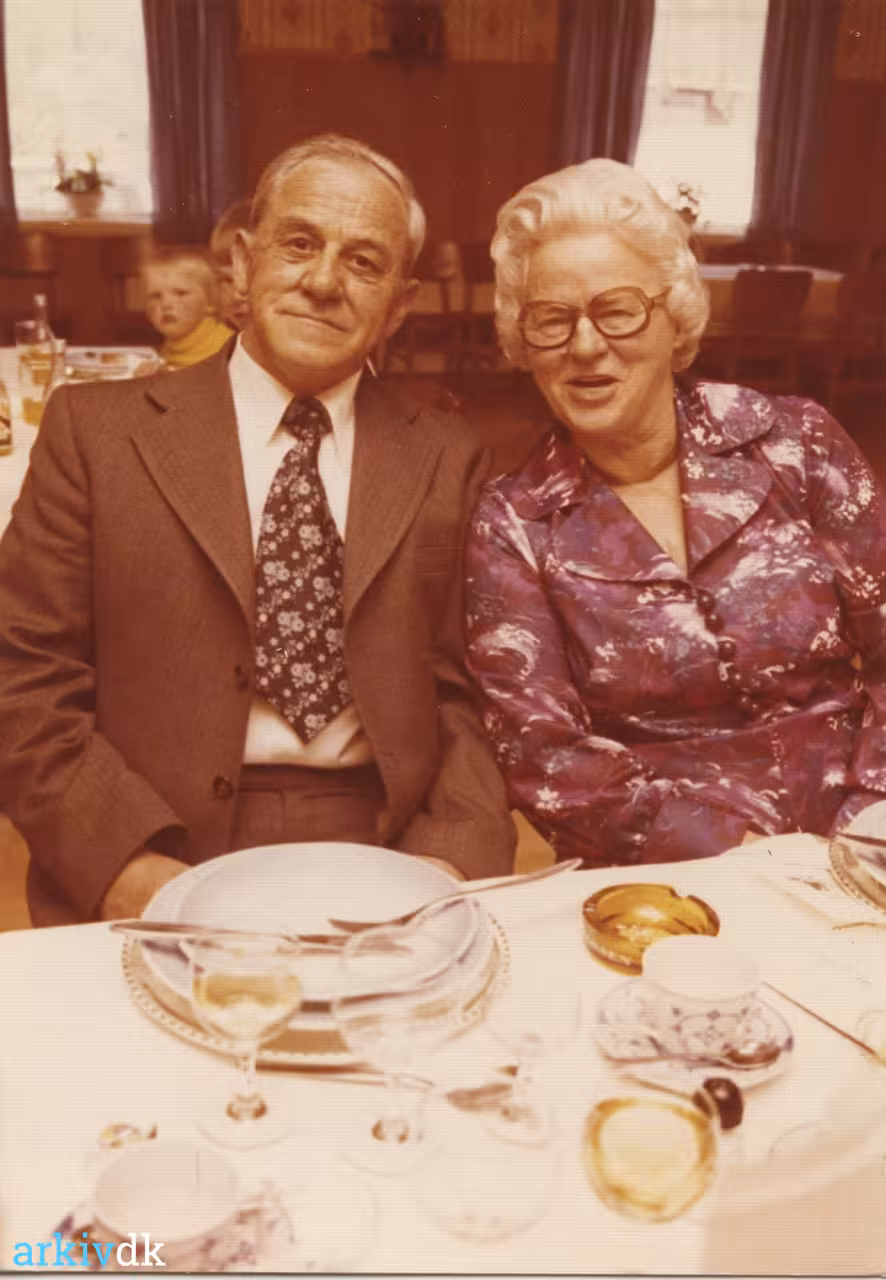 arkiv.dk | Hans Erik Larsen, og Ella Jenny Laurence Larsen, Storvorde