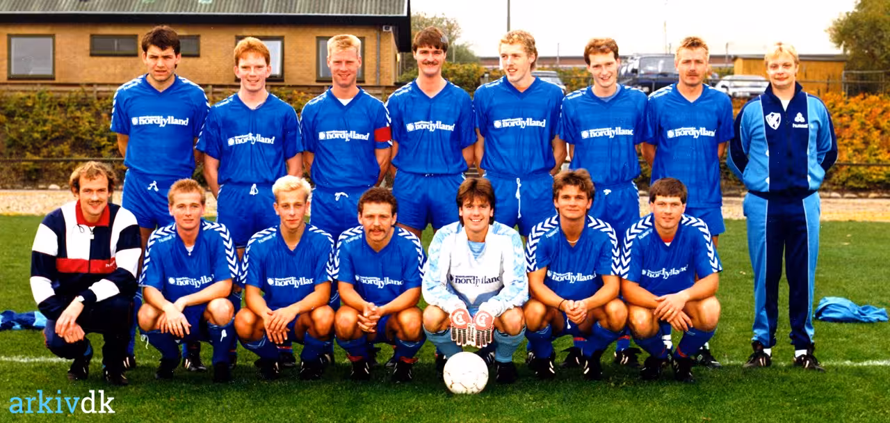 arkiv.dk | Nørresundby Boldklub. Fodboldhold. År 1988