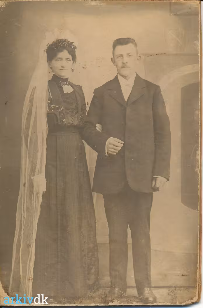 arkiv.dk | Bryllup: Ane Marie Sørensen Høgh og Jens Emanuel Jensen