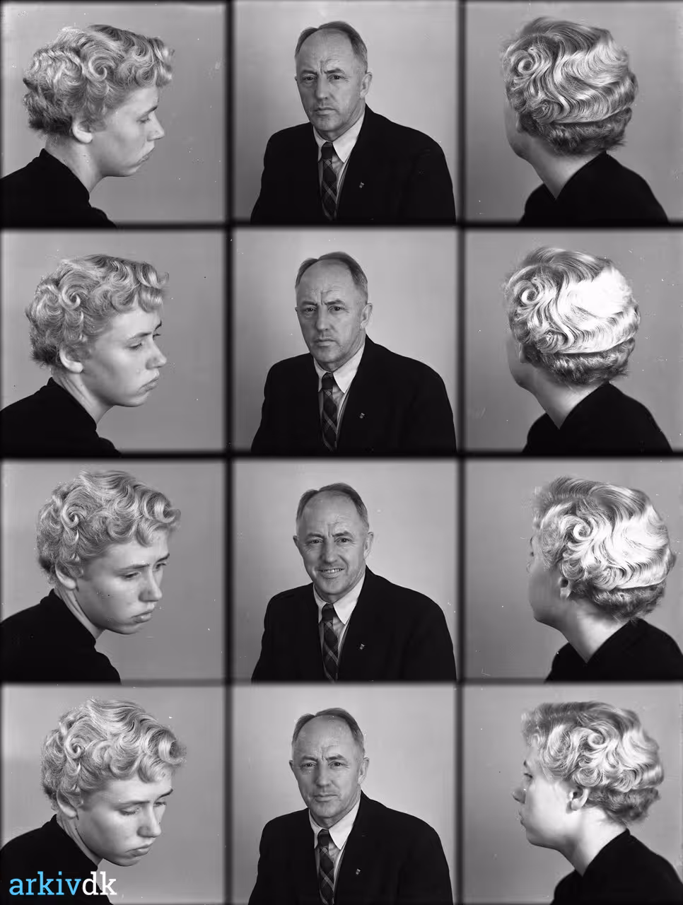 arkiv.dk | Frits Petersen Fasanvej og Solveig Andersen