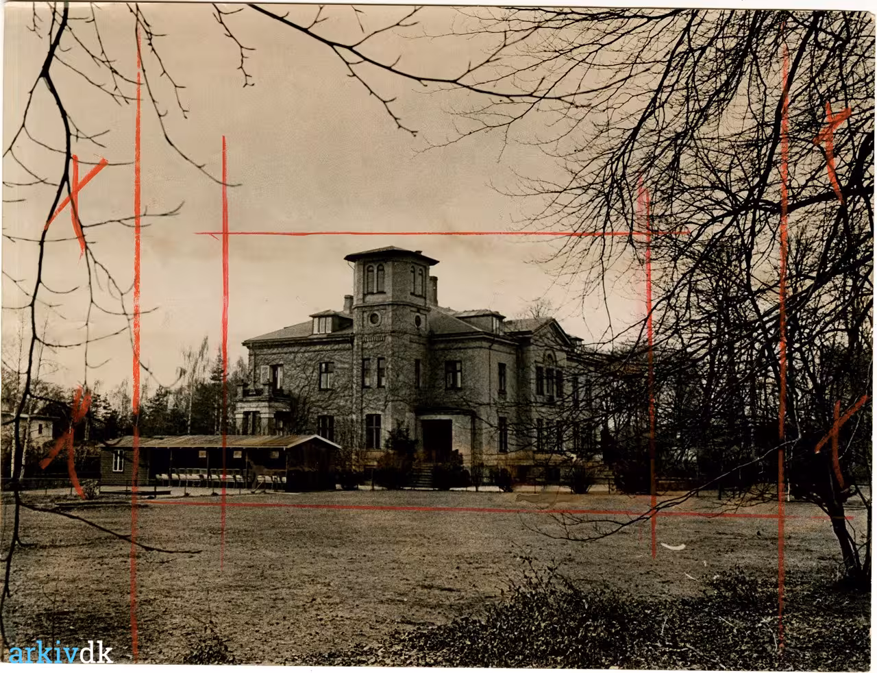 arkiv.dk | Familien Berlings lyststed Ordruphøj i Ordrup