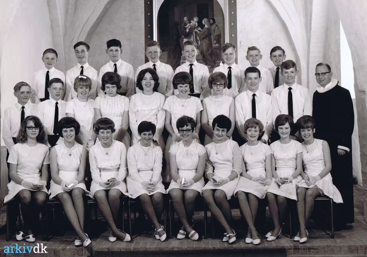 arkiv.dk | Konfirmation Krogsbølle