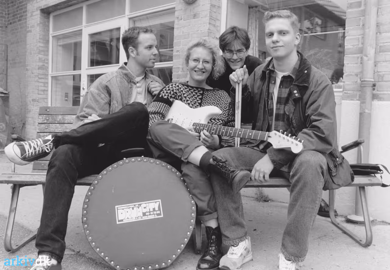 arkiv.dk | Stadsmusikanter (jobtilbud) Morten Tandrup, Malene Kjeldsen, Asbjørn Thernøe og ...