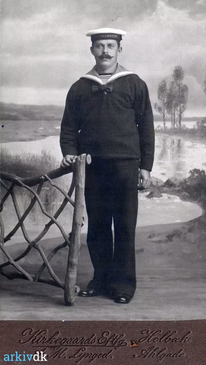 arkiv.dk | Viggo Mathiassen, Forlev - Ca.1920