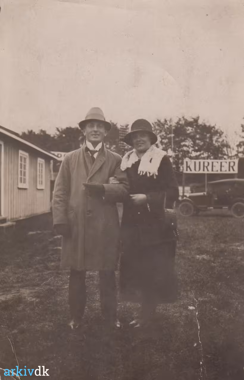 arkiv.dk | Axel Nielsen og Margrete Larsen, Himlingøje