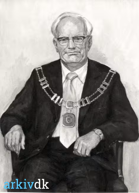 arkiv.dk | Borgmester Einar Dahl-Nielsen