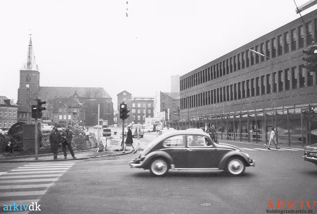 arkiv.dk | Bredgade, Kolding. Set mod nord.