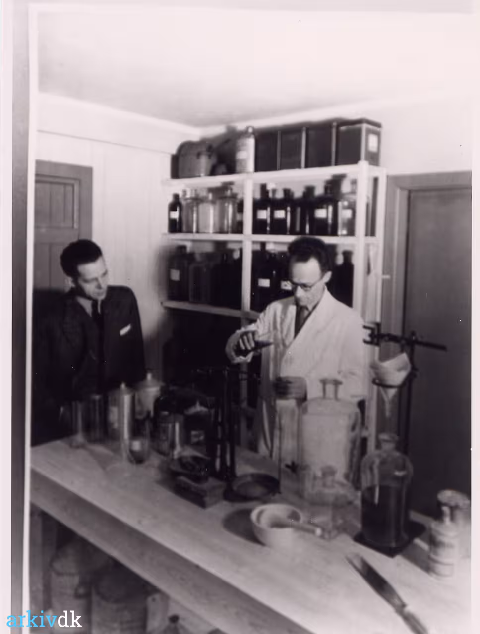 arkiv.dk | Aage Pedersen, Kemisk Teknisk Fabrik Hørning.