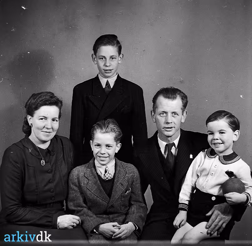 arkiv.dk | Nielsen, elektriker, Salling