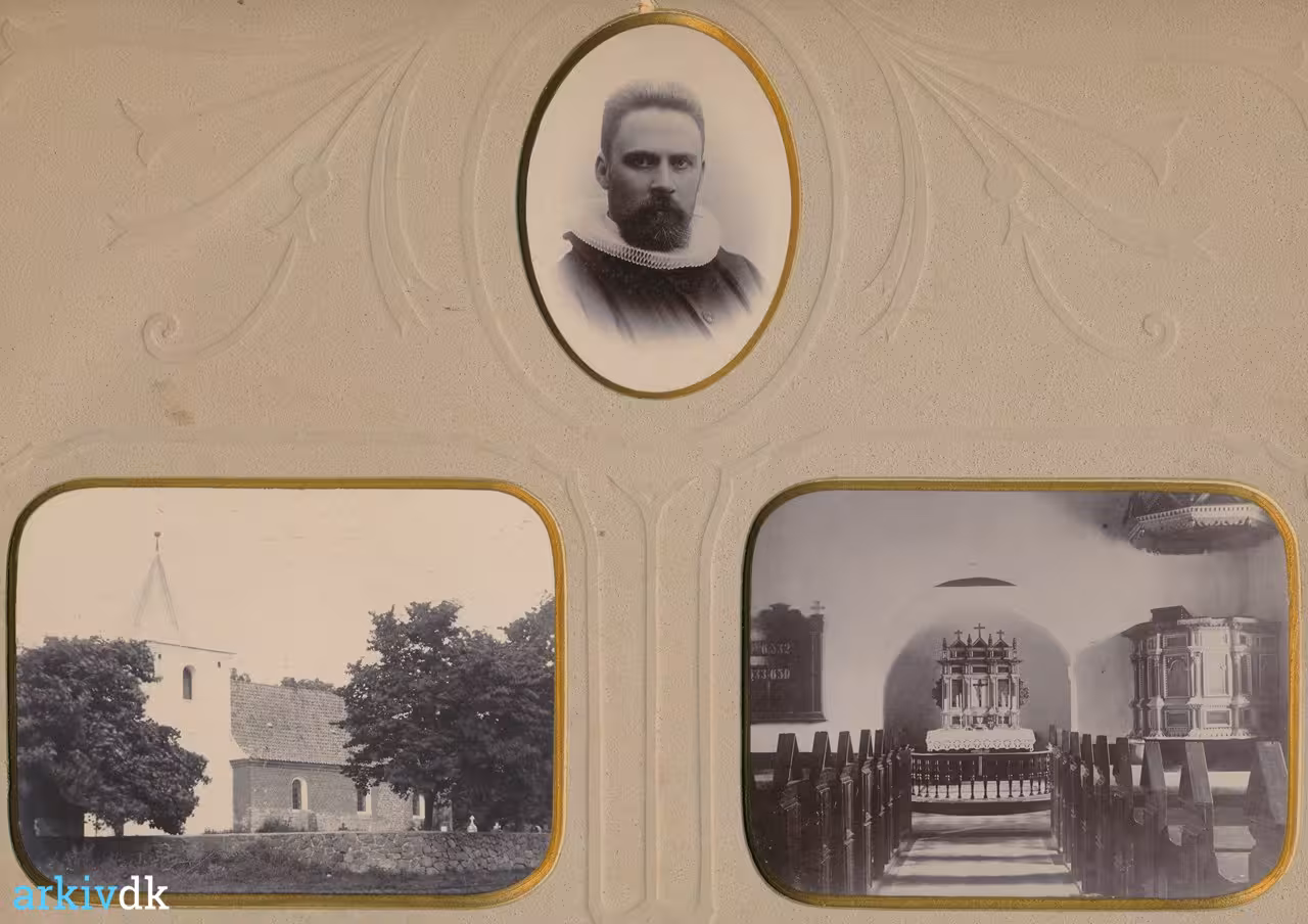 arkiv.dk | Planche fra Hinge kirke