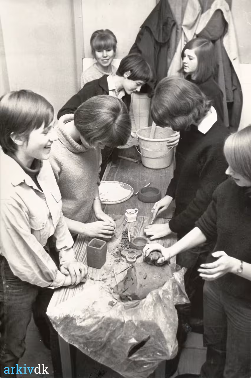 arkiv.dk | Maribo Ungdomsskole - Keramikhold