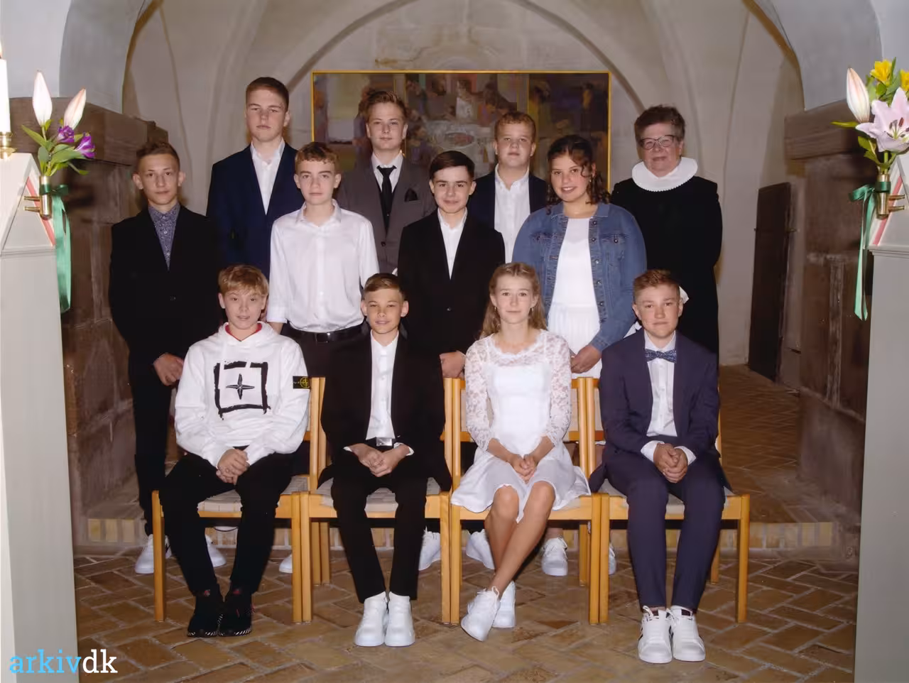 arkiv.dk | Tolstrup - Stenum Konfirmander 2021