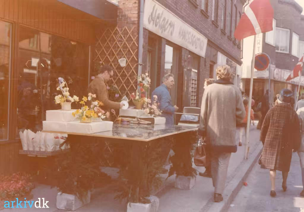 arkiv.dk | Torvedag på Halsskov