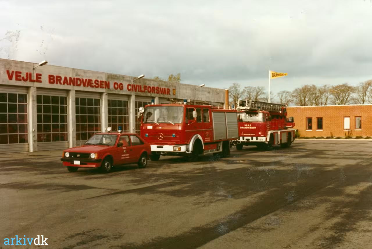 arkiv.dk | Vejle Brandstation, Norgesvej 1, 1982