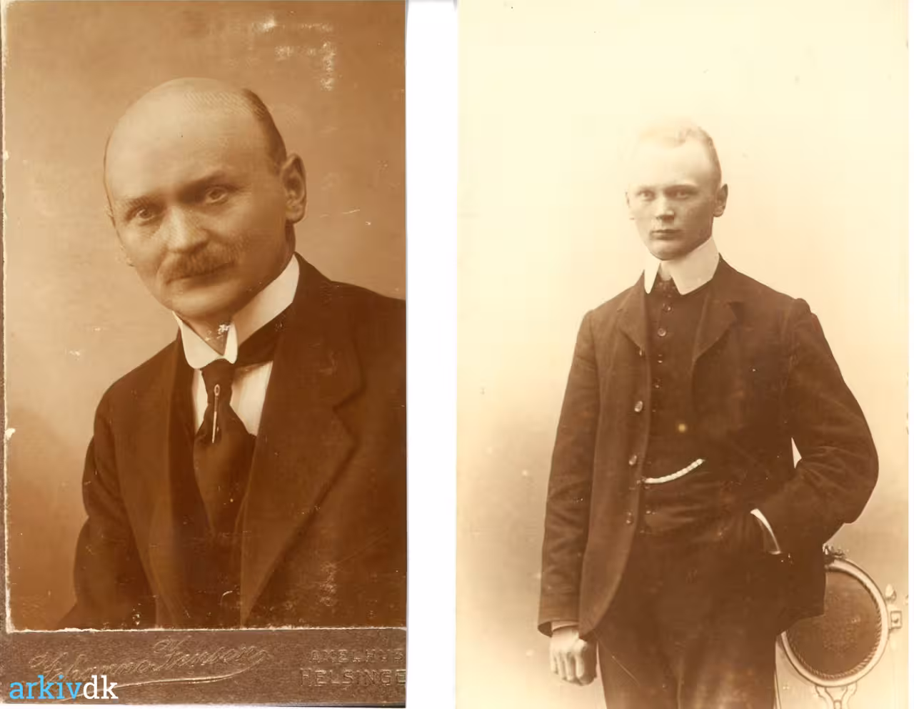 arkiv.dk | Marius Jensen Skibsted 1880-1958
