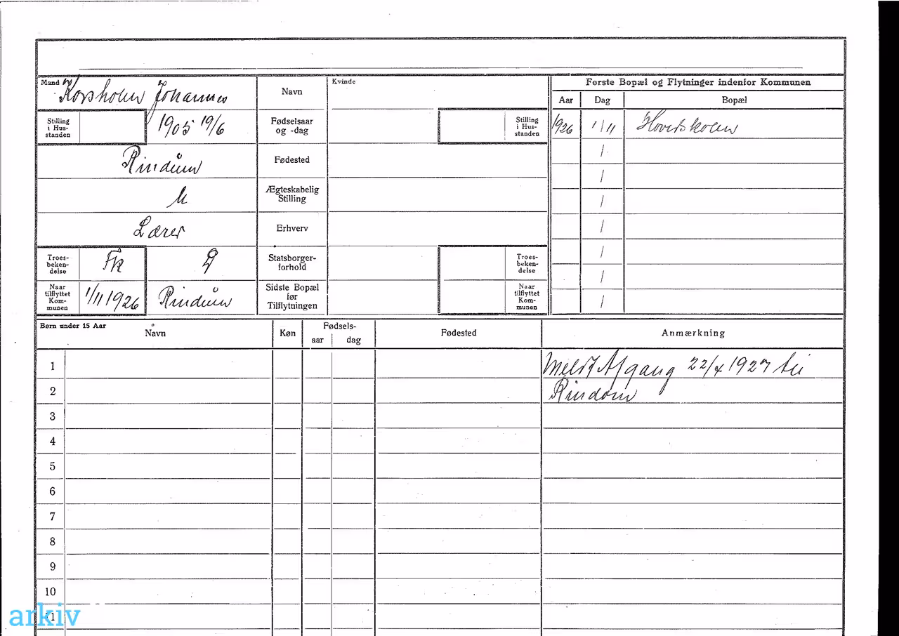 arkiv.dk | Johannes Korsholm