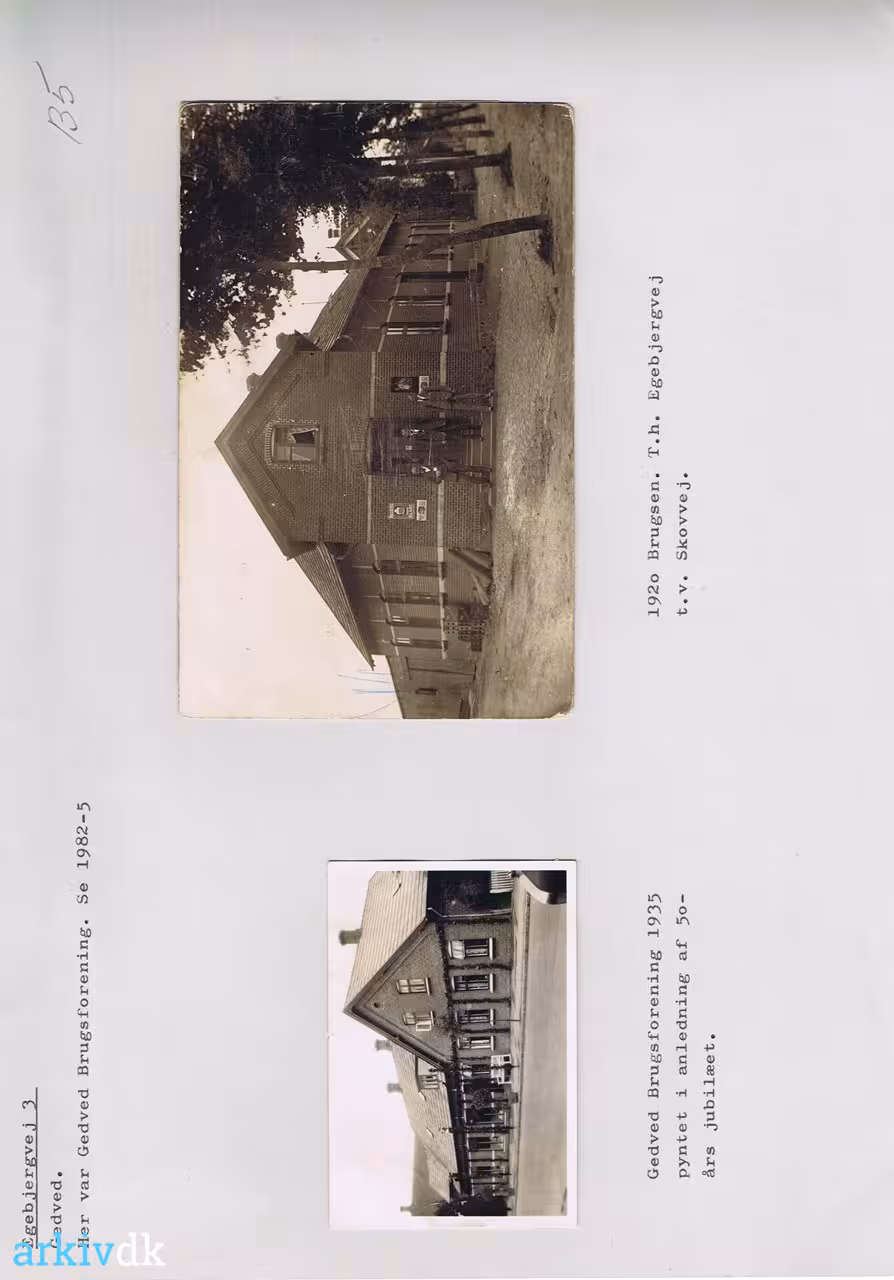arkiv.dk | Gedved brugsforening, Egebjergvej 3, Gedved