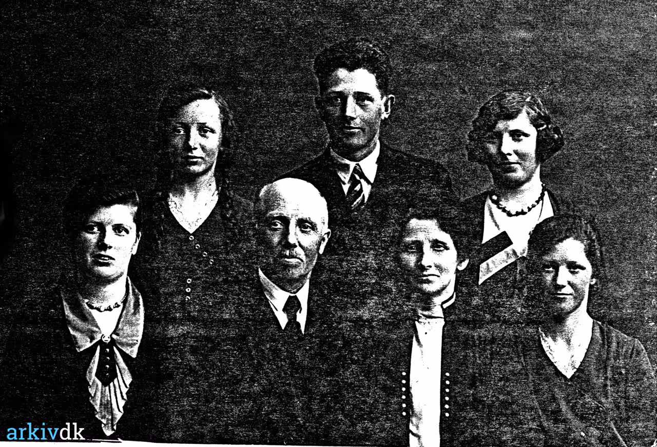arkiv.dk | Familien Anton og Karoline Christensen Serritslev