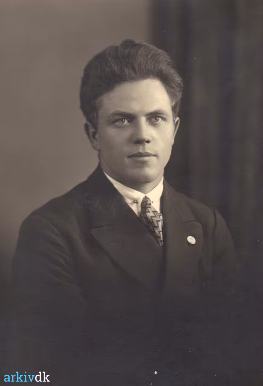 arkiv.dk | Johannes Rothmann, omkring 1930