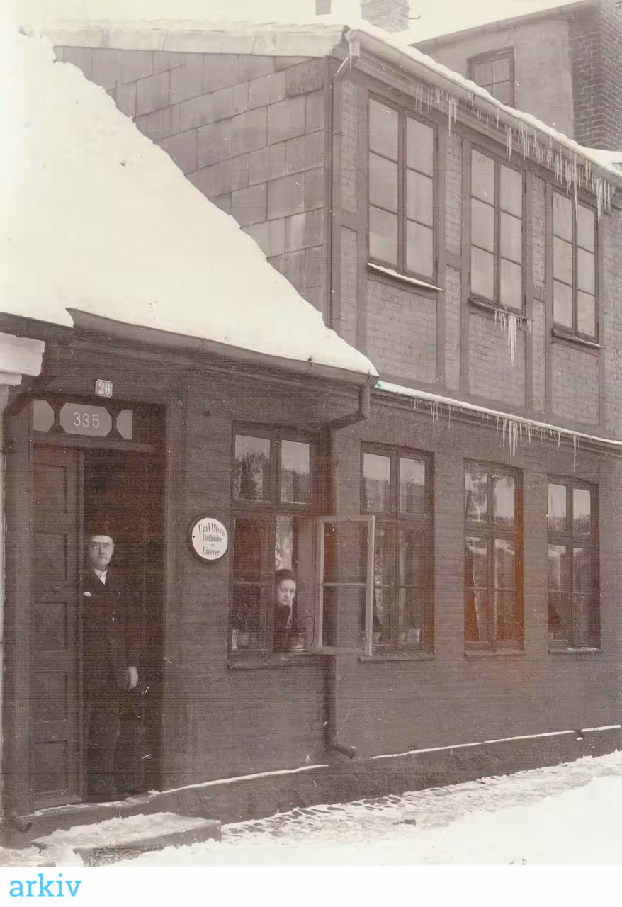 arkiv.dk | Bogbinder Hans Carl Gotfred Olsen, Fruegade 26, Nakskov