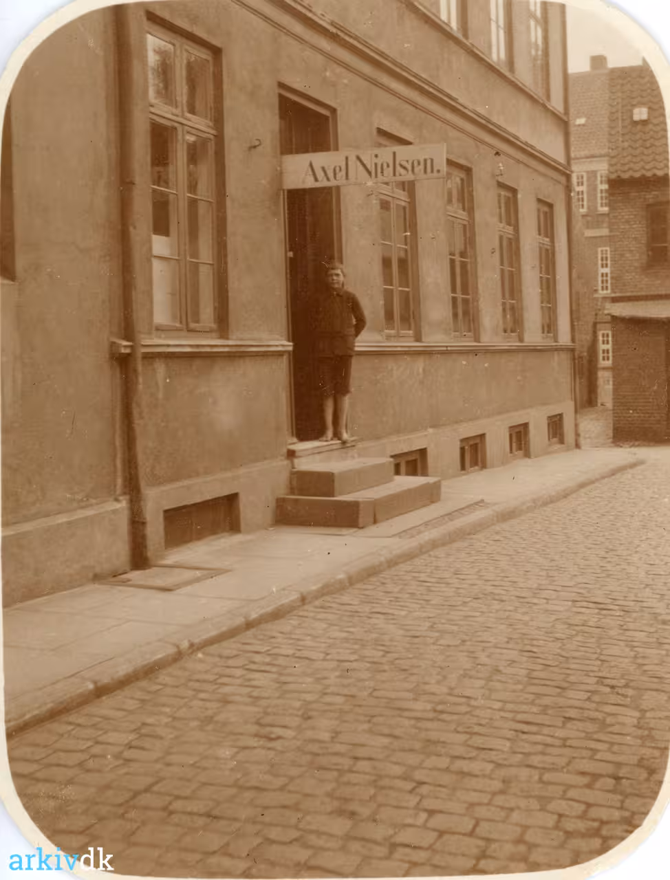 arkiv.dk | Torvegade 12 ved Klubgården, Vejle, 1915-25