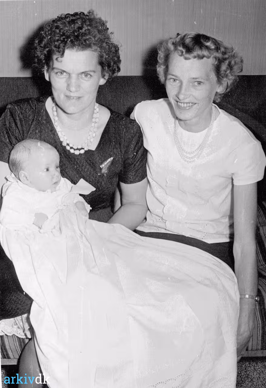 arkiv.dk | Familien Nørby Kristensen, Harboøre 1963