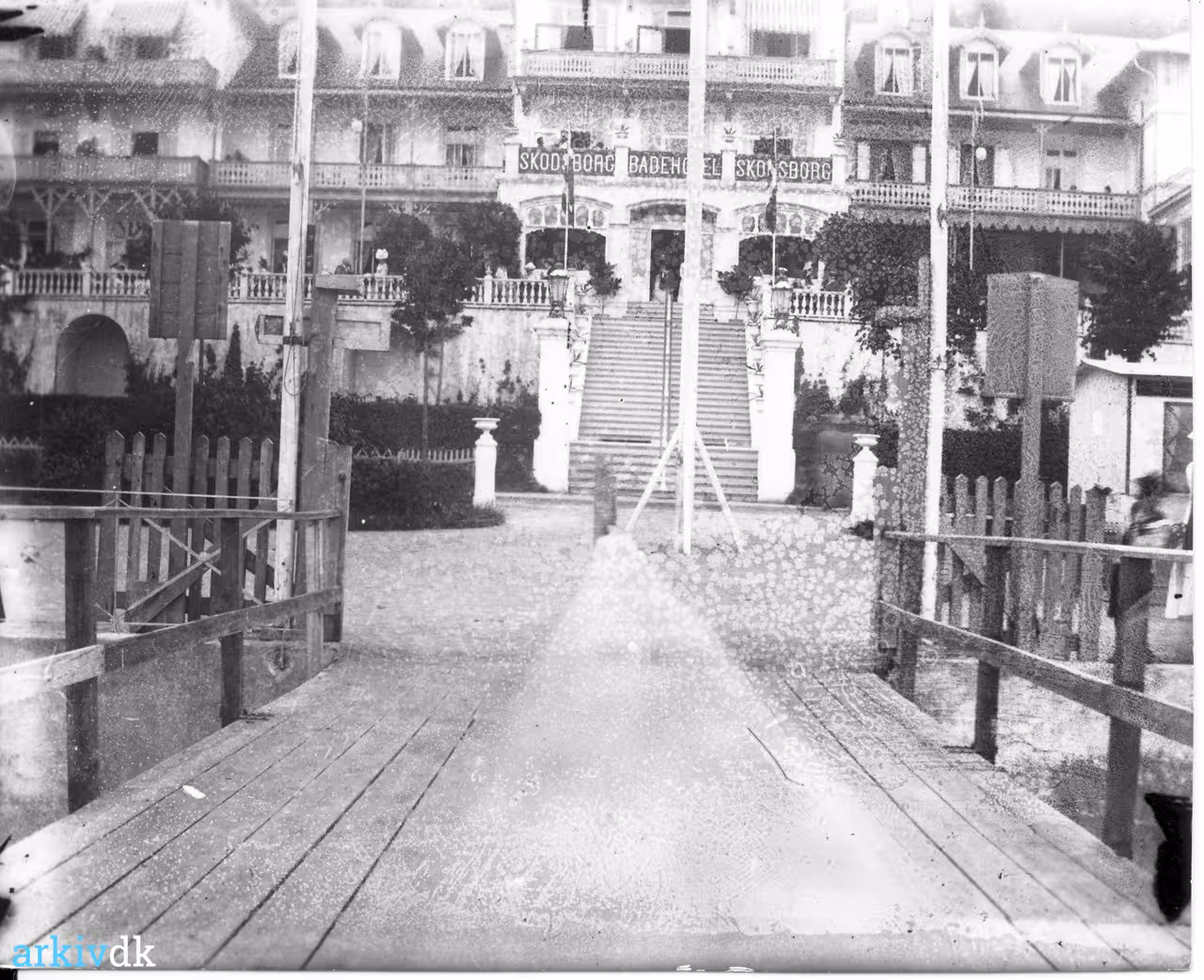 arkiv.dk | Motiv: Skodsborg Badehotel