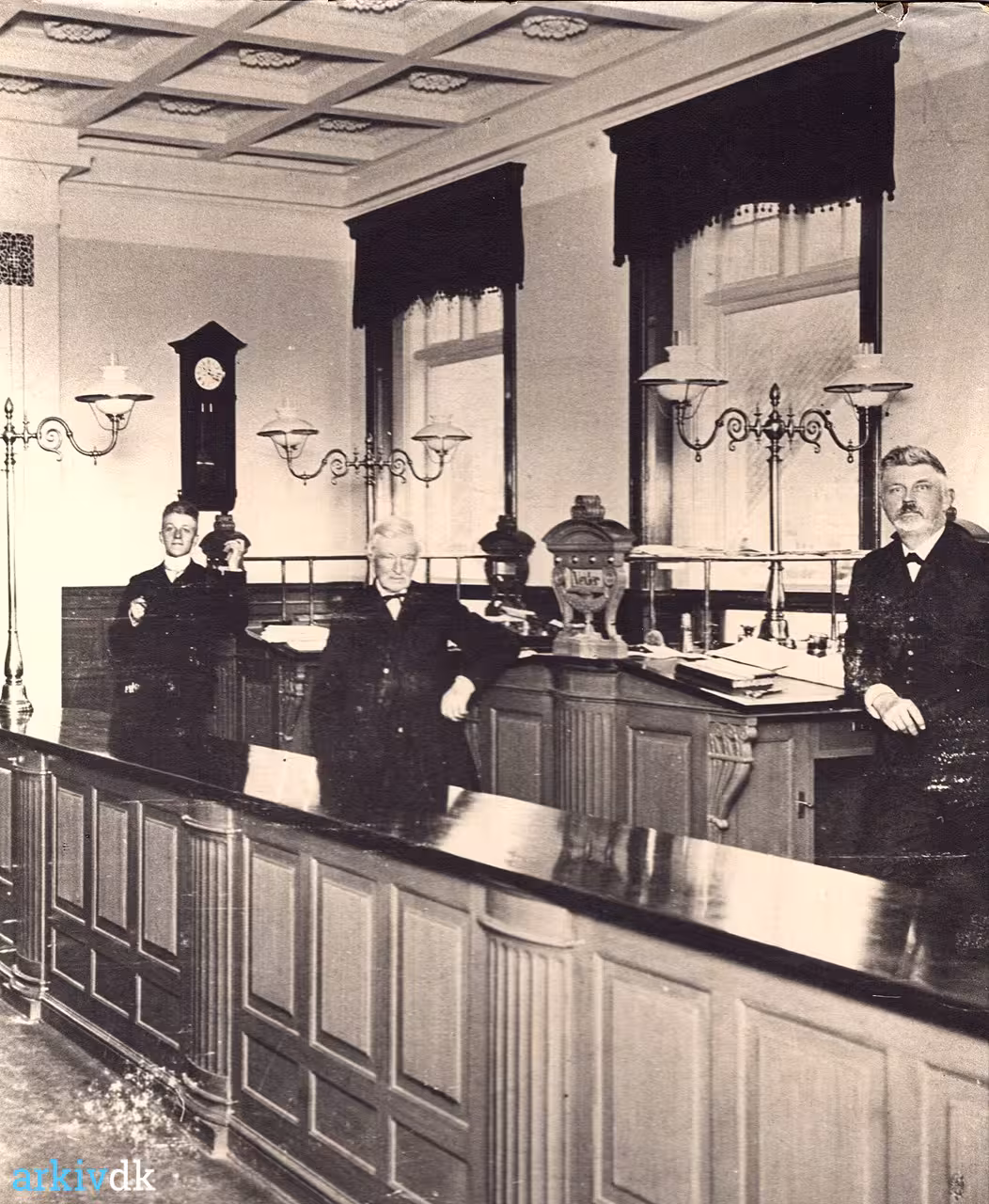 arkiv.dk | Varde Bank. 1910. Vestergade 4, Varde.