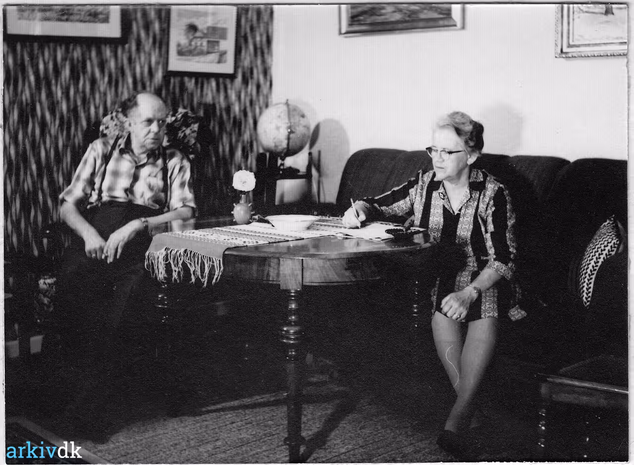 arkiv.dk | Erna og Holger Madsen Balslev, år 1950 - 70, Balslev sogn