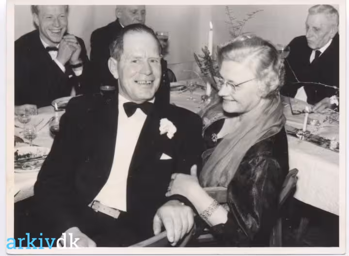 arkiv.dk | Herluf Jepsen og Marie Bukdahl, Hestehave, Gloslunde Strandvej, 4983 Dannemare