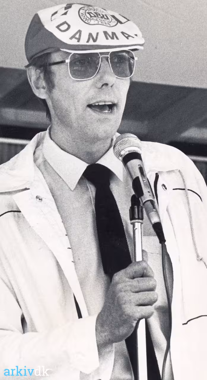 arkiv.dk | Finn Nielsen, borgmester, Maribo - Midsommerfest 1985