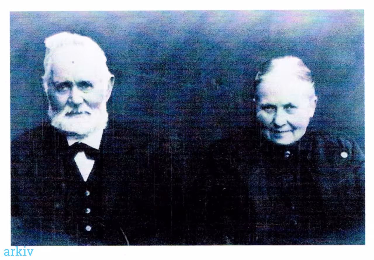 arkiv.dk | Peder Rasmussen og Inger Kirstine Marie Møller, Storskovvej 26, Ormslev, 8260 Viby